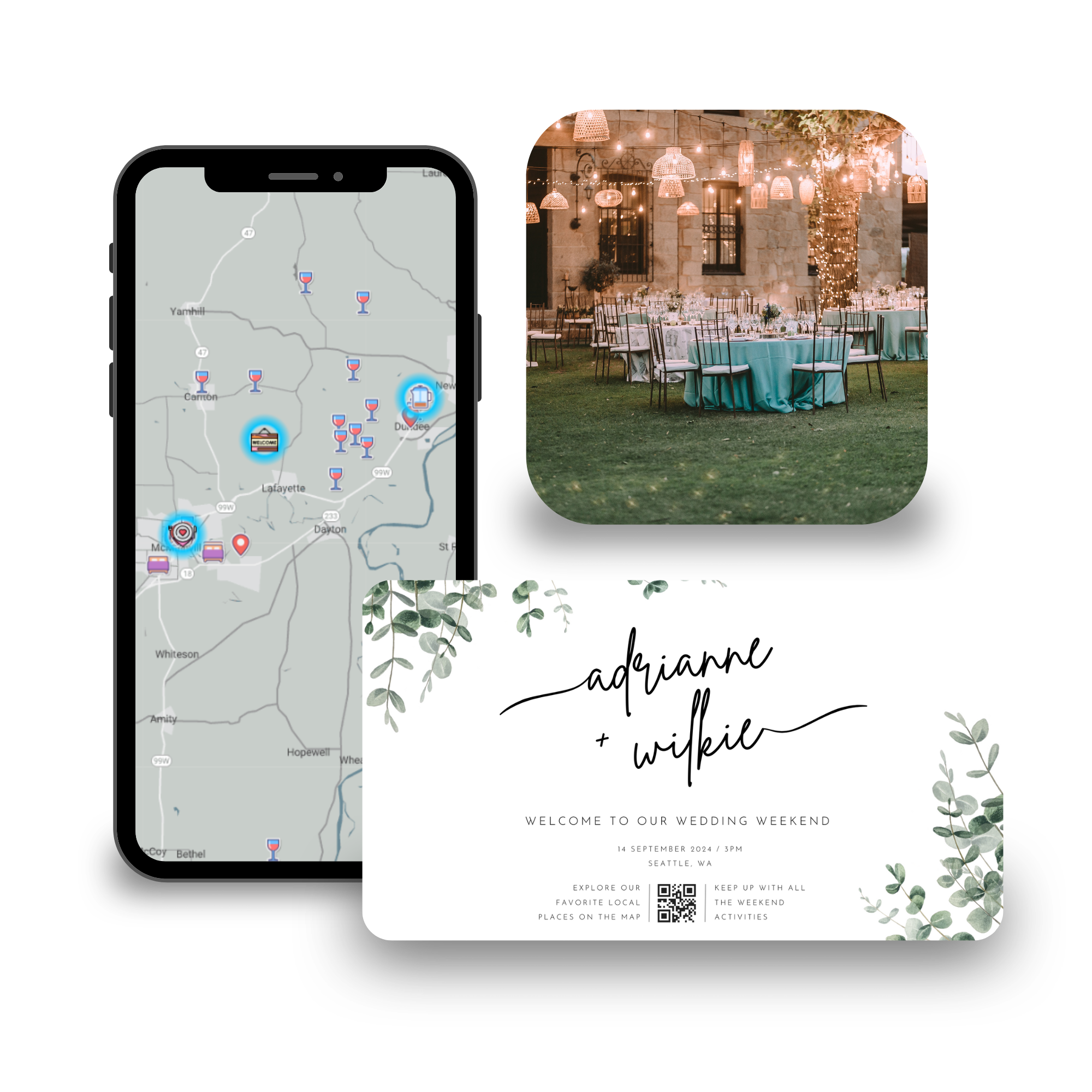 Maps | Weddings | Easy Map Maker